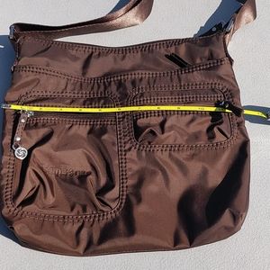 Samsonite | Bags | Samsonite Brown Nylon Travel Bag | Poshmark